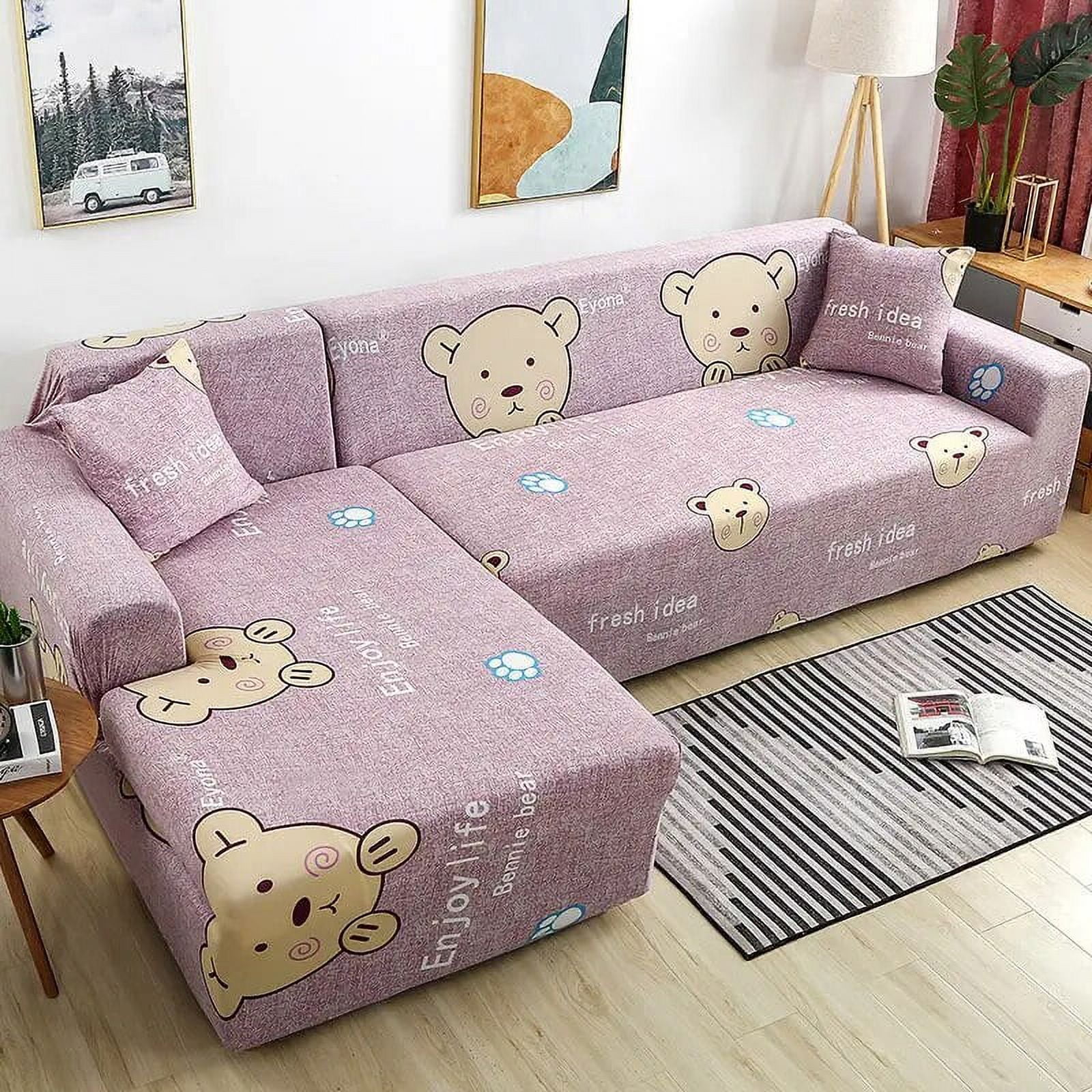 Sofa Cover Sofa Cover Combination Elastic Cover Sofa Cushion All-season ...