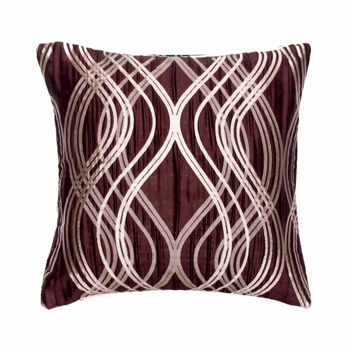 Sofa Cushion Cover, Brown 26"x26" (65x65 cm) Throw Pillow Covers ...