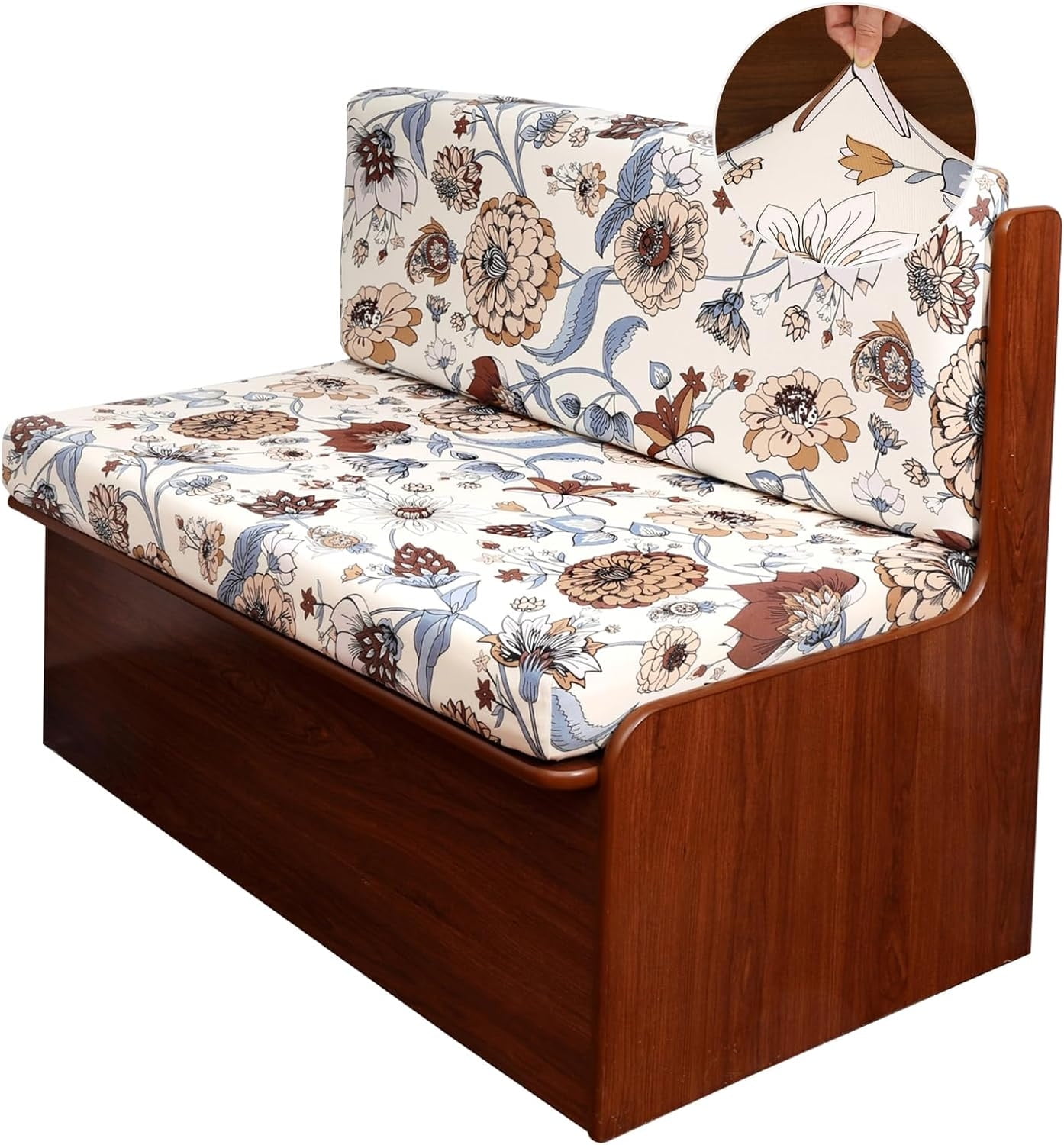 Sofa Cushion Cover Dinette Cushions Covers, Stretch Printed Sofa Seat ...