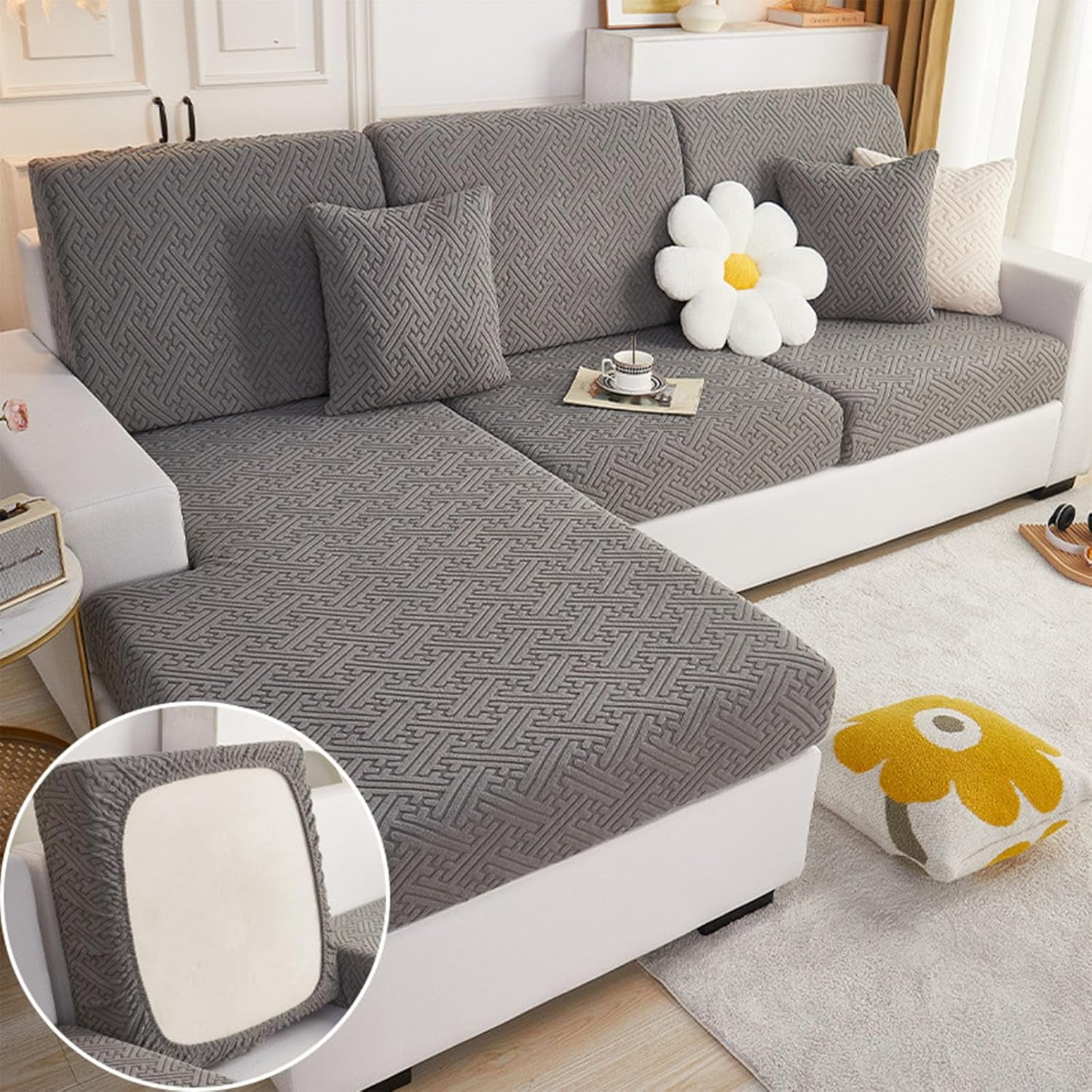 Sofa Hero Covers, Slip Covers for Sofas/Couches, Magic Sofa Covers ...