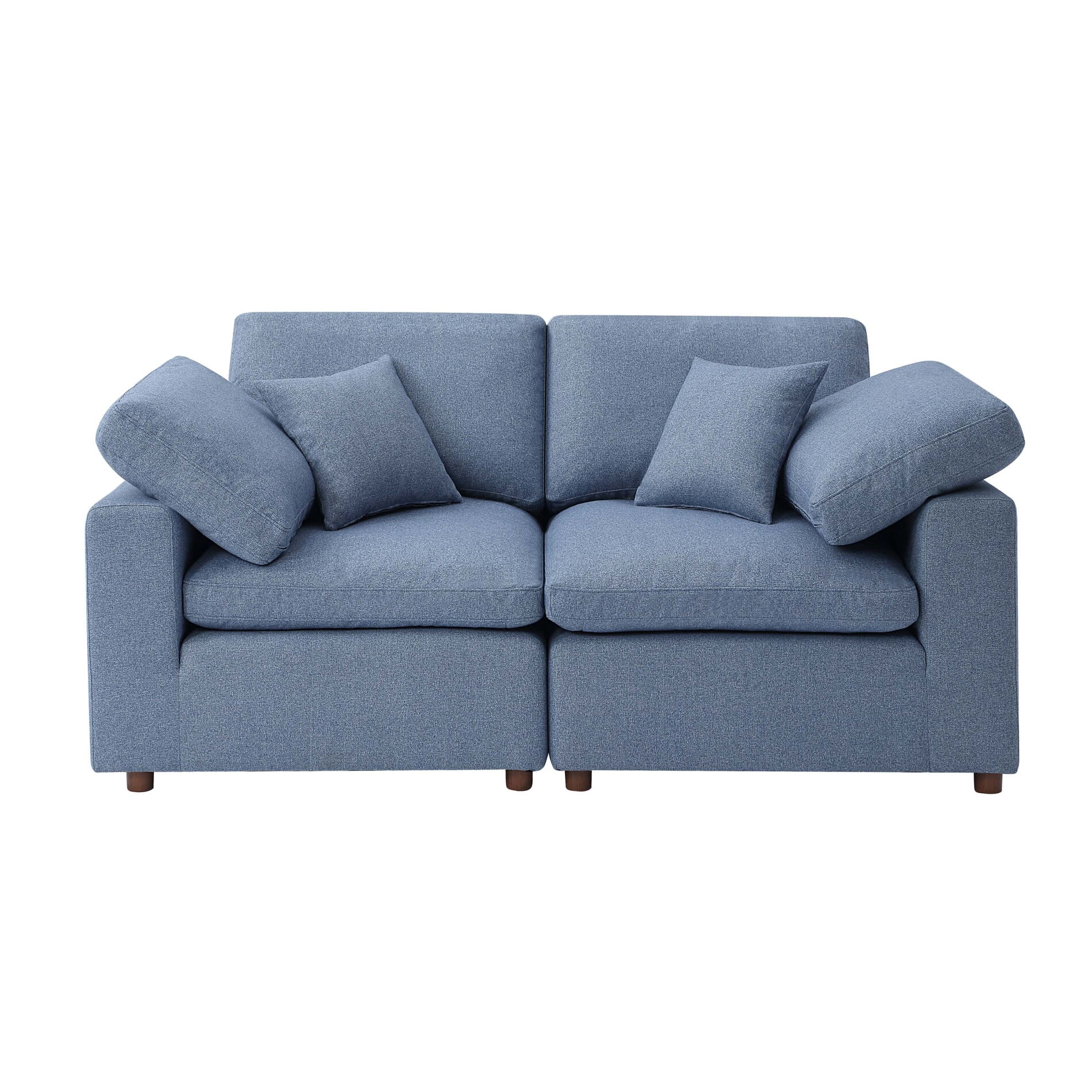 Sofa, Modern Modular Sectional Sofa Couch with Armrests, Modern ...