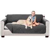 Sofa Shield, Couch Slip Cover with Strap, 70" Seat, Charcoal - Walmart.com