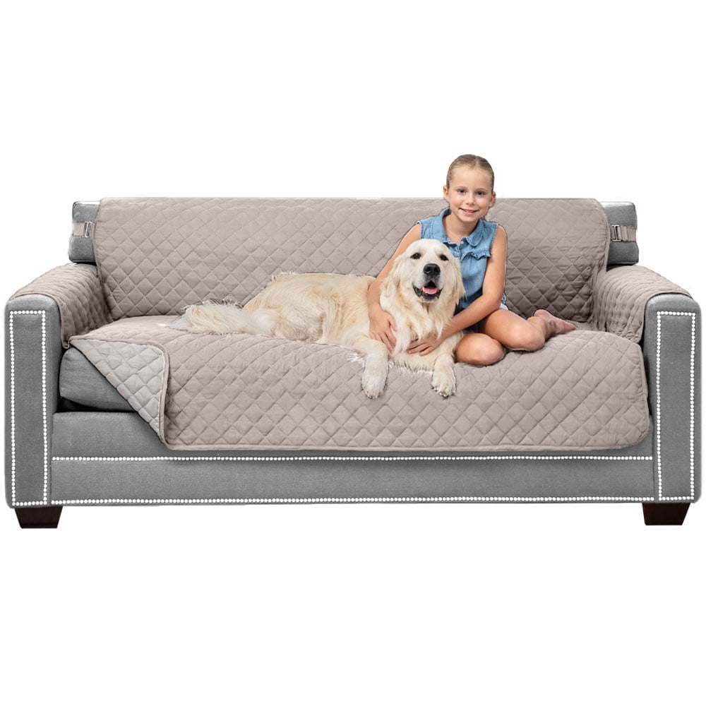 Sofa Shield Couch Slip Cover with Strap, Large Cushion Protector for 70 ...