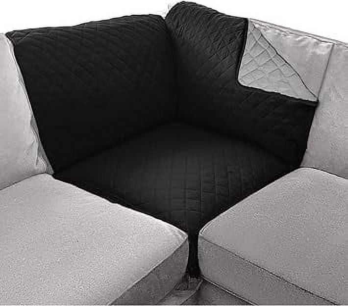 Sofa Shield Patented Sectional Couch Cover, Reversible Corner L Shaped ...