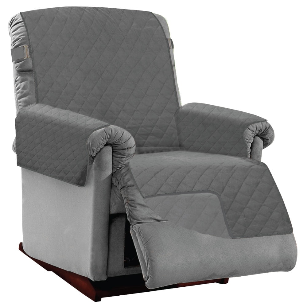 Sofa Shield Recliner Slip Cover with Strap, Cushion Protector for 25 ...