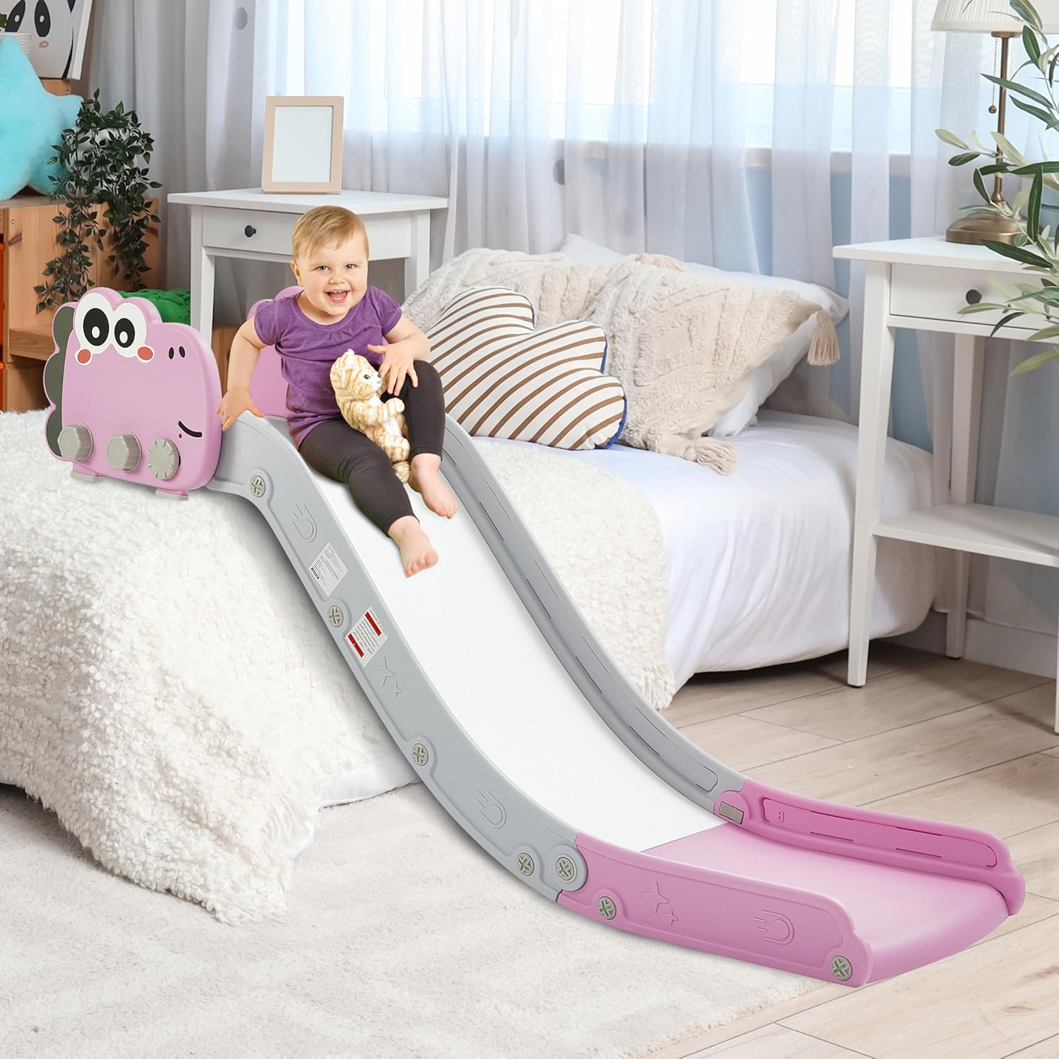 Sofa Slide, Couch Slider for Kids, Easy Moving & Freestanding Install ...