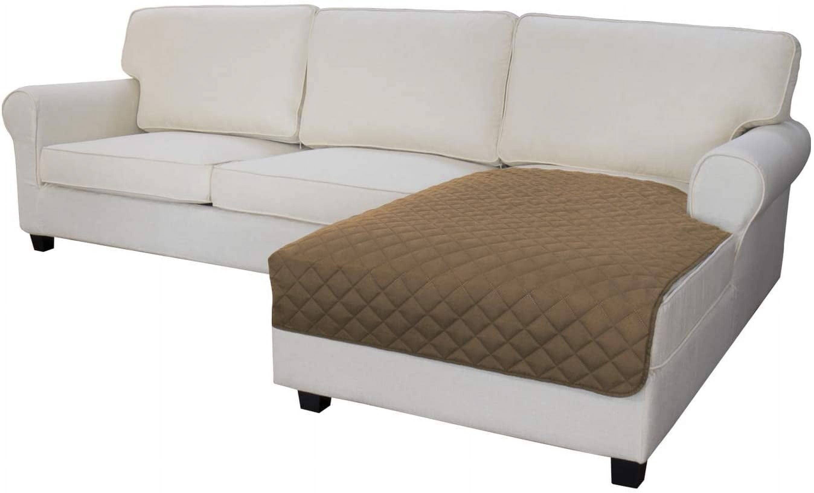 Sofa Slipcover L Shape Sectional Couch Cover 42 x 52 inches Rectangular ...