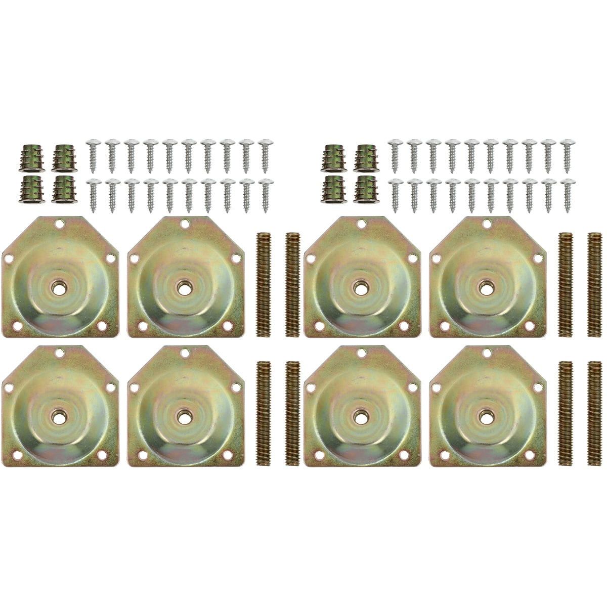 Sofa Table Leg Gasket 8 Pcs Chair Repair Plates Furniture Attachment ...