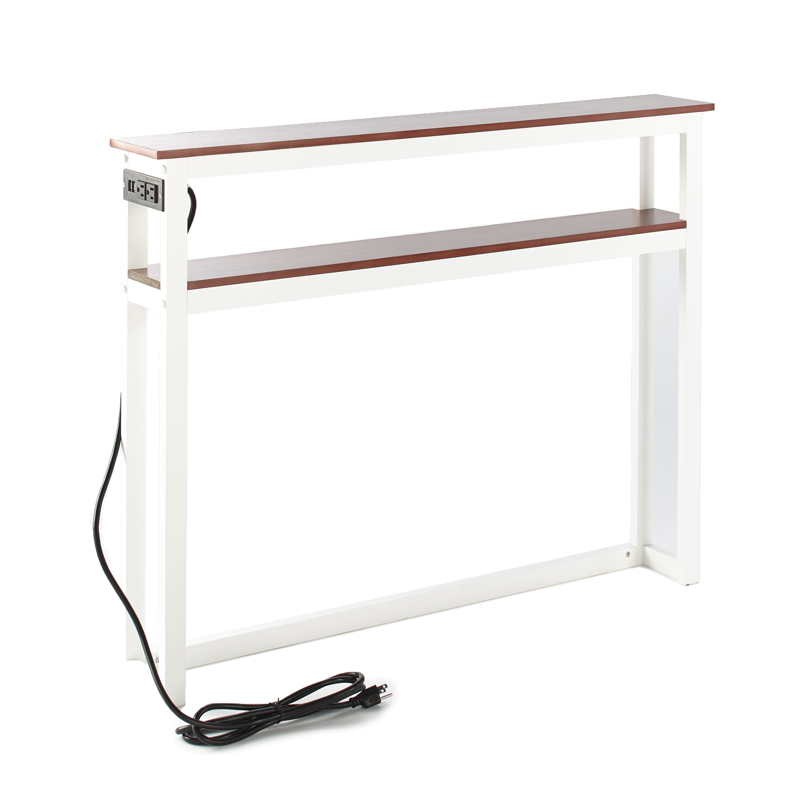 Sofa Table with USB Ports and Outlets – Living Room Table – Console ...
