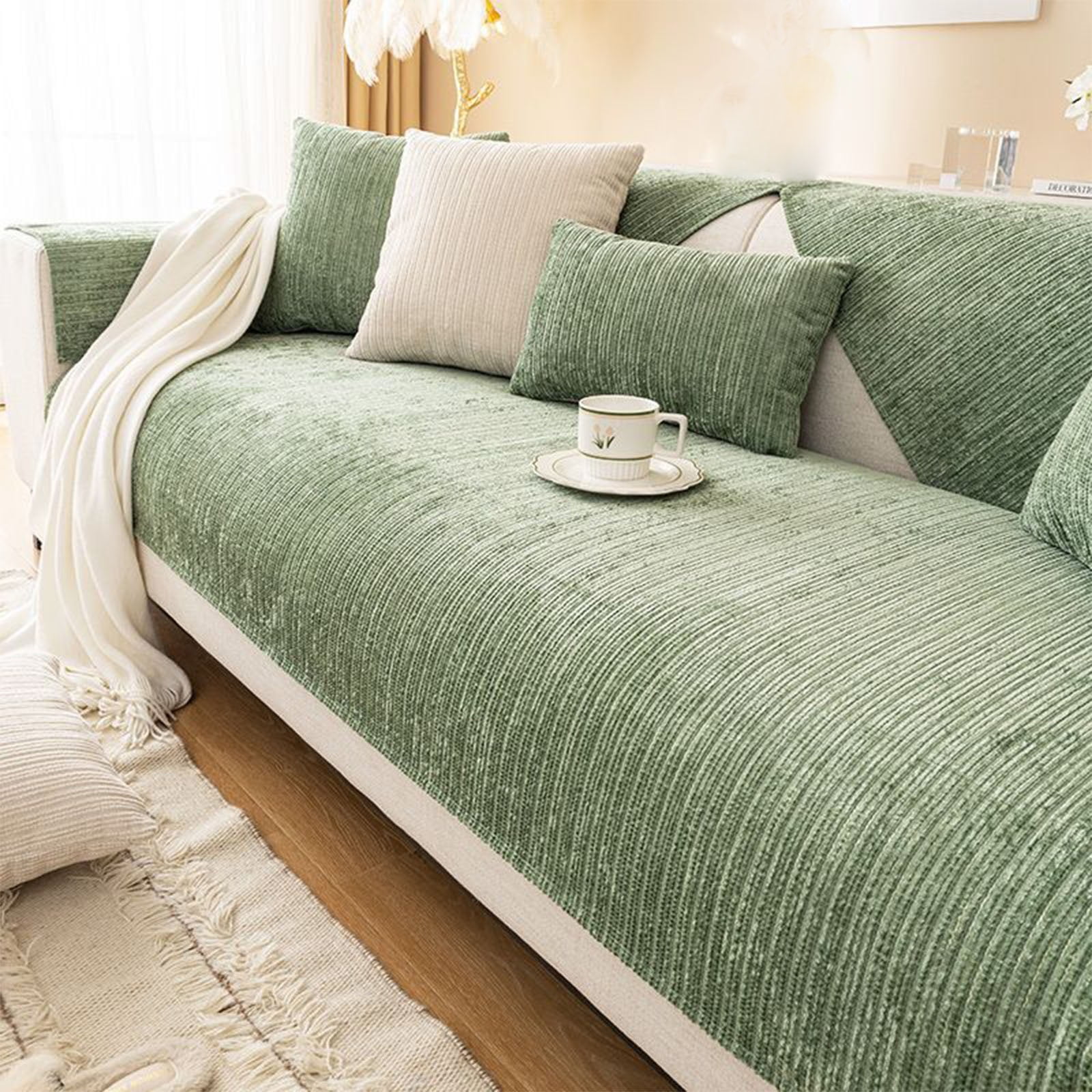 Sofa protective cover, washable sofa cushions, sofa protector non-slip ...