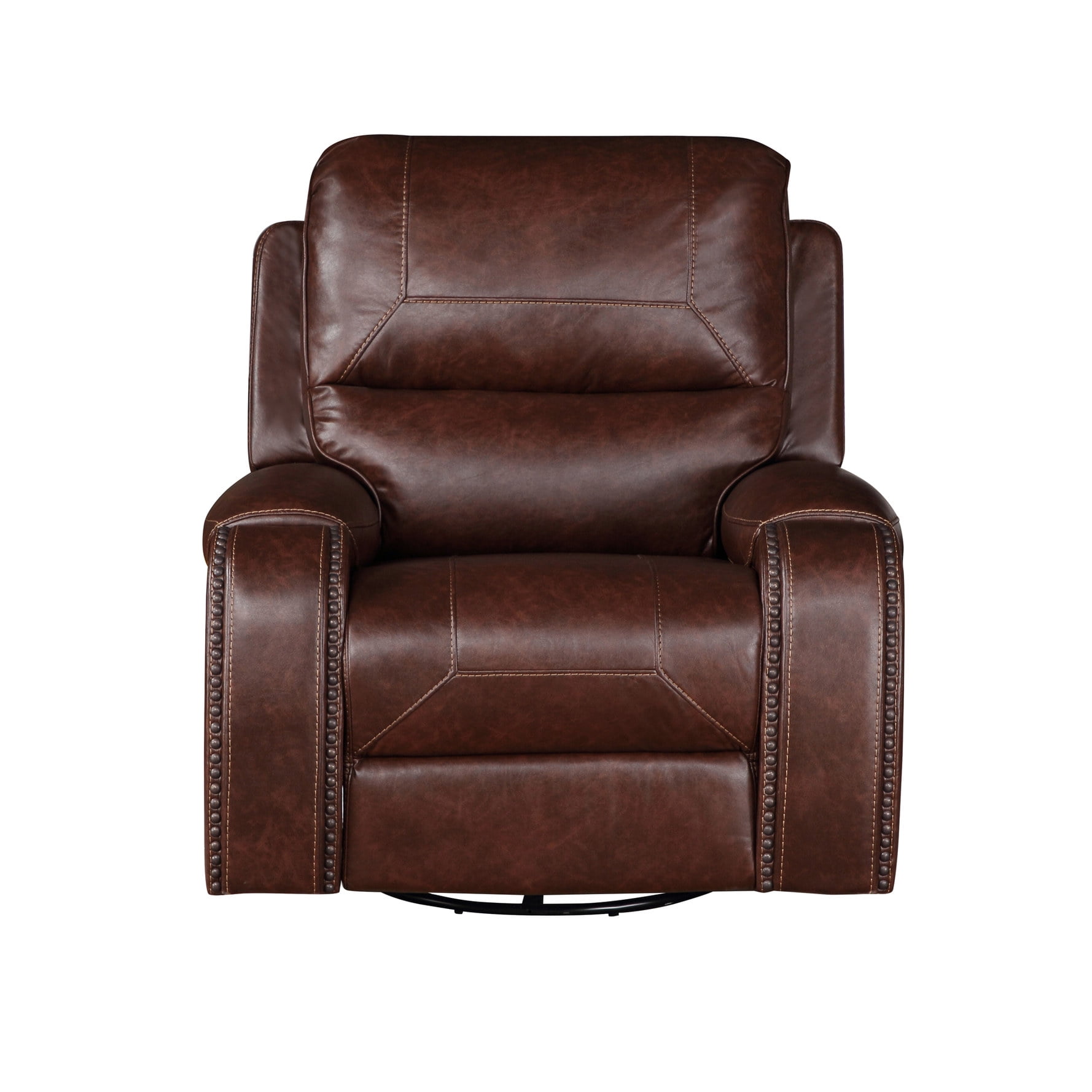 Sofa with Console / Drop - down console, USB charging, faux - leather ...
