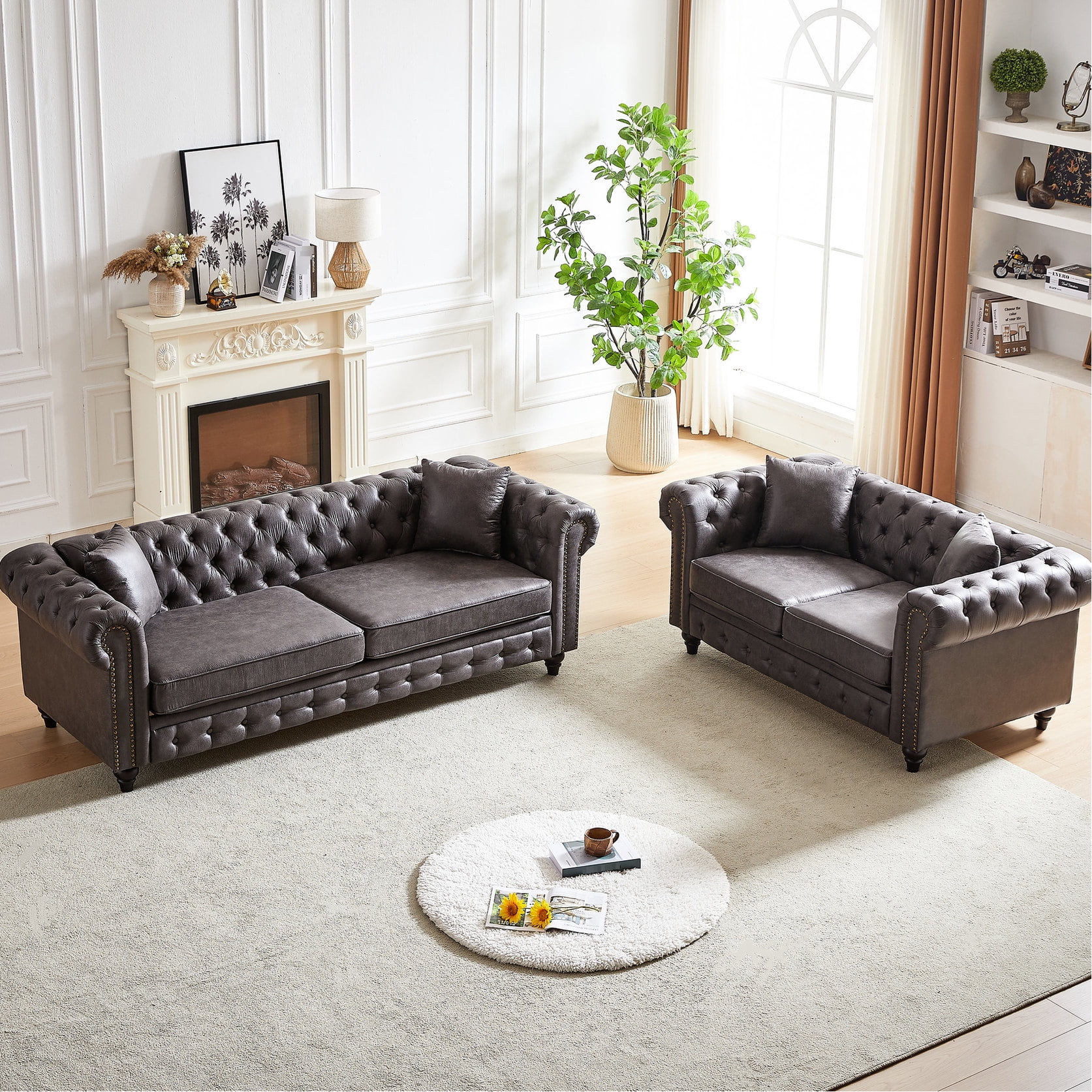 Sofa with Foam Filler and Spring Cushions / Comfort and Style Combined ...