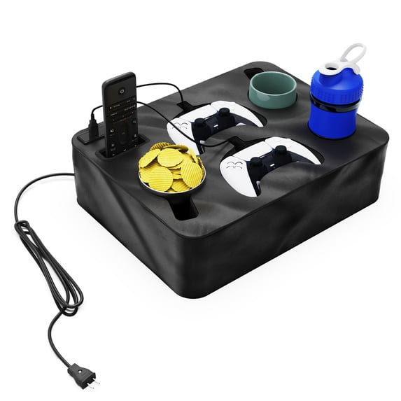 SofaBuddy Dual Controller Charger & Couch Cup Holder – Compatible with ...