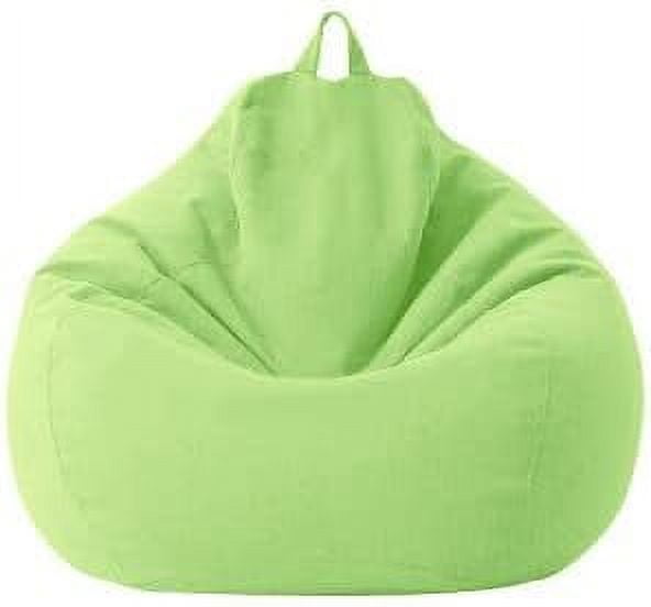 Sofas Cover Puff Gigante Chairs Without Filler Linen Cloth Lounger Seat ...