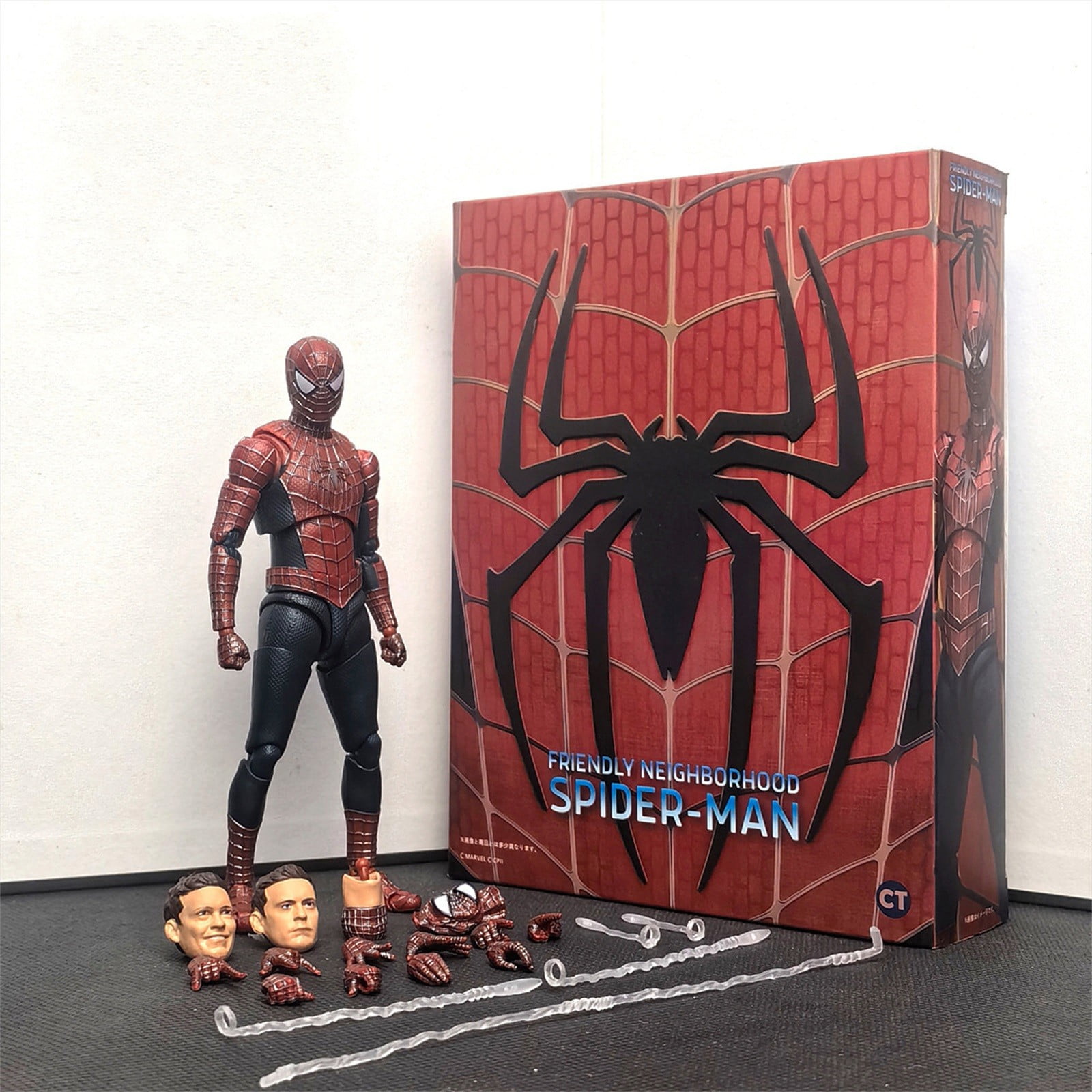 Superhero CT-190 Spider, 7-Inch Scale Action Figure, with Fully ...