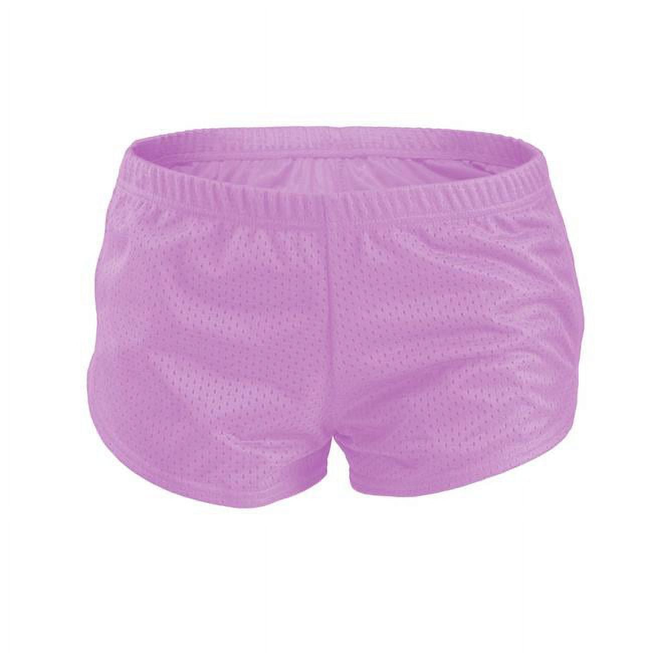 Soffe 461VK574SML Mesh Teen Tiny Shorts for Junior, Sweet Tart - Small ...