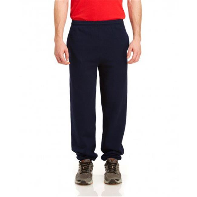 Soffe 7042410SML Adults 7.5 oz Fleece Cotton Poly Pocket Sweatpant ...