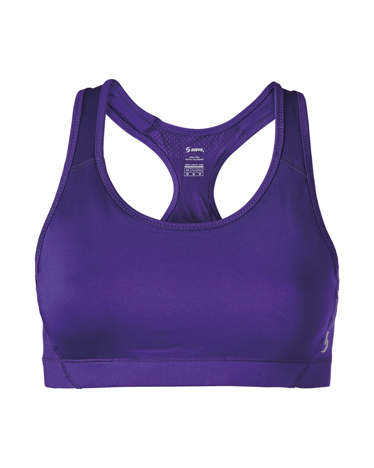 Soffe Dri Womens Mid Impact Bra - Walmart.com
