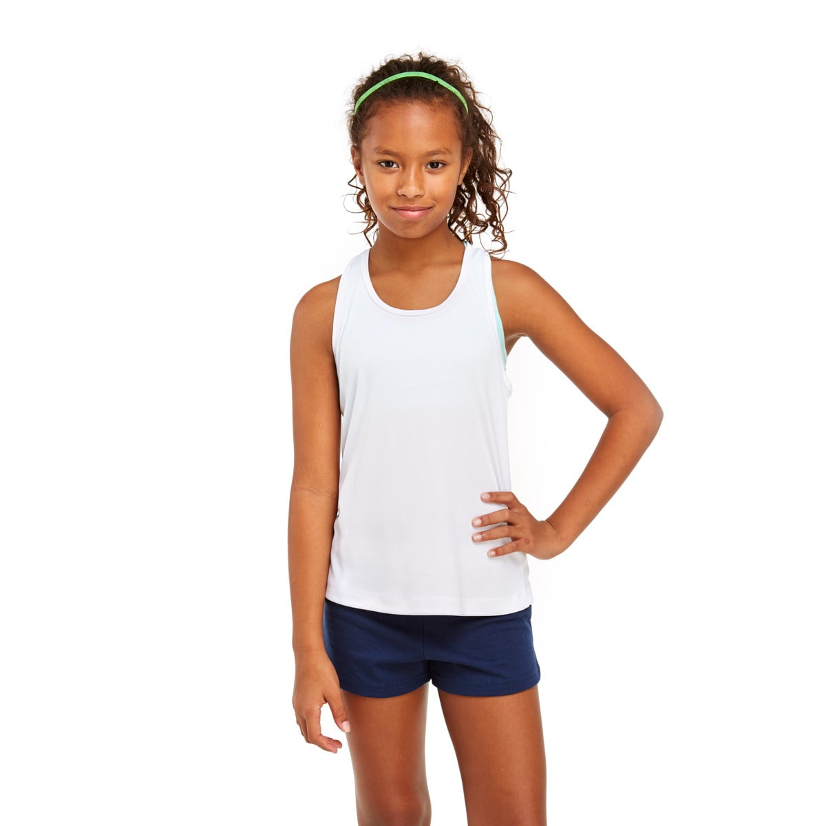 Soffe Girl's Dri Performance Racer - 1510G - Walmart.com