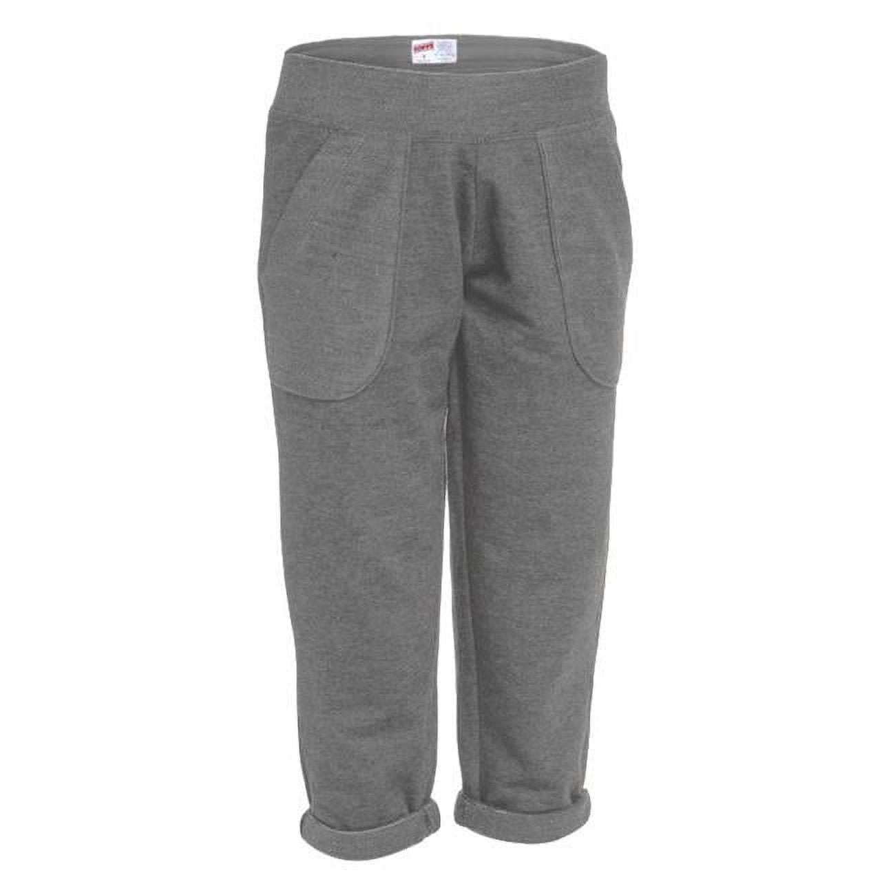 Soffe Girls' Big French Terry Comfy Capri - Walmart.com