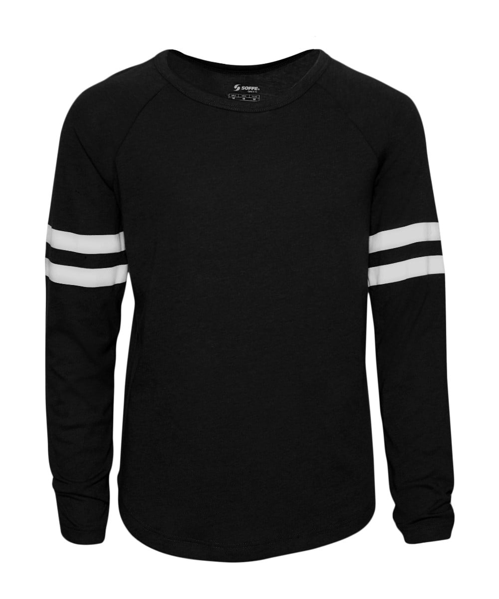 Soffe Girls Fan Crew Neck Long Sleeve Tee - Walmart.com