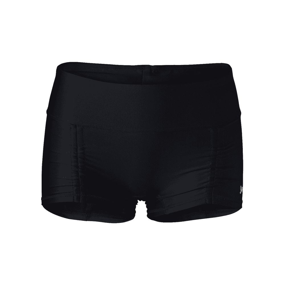 Soffe Intensity Women's Soft Block Ruched Short - Walmart.com