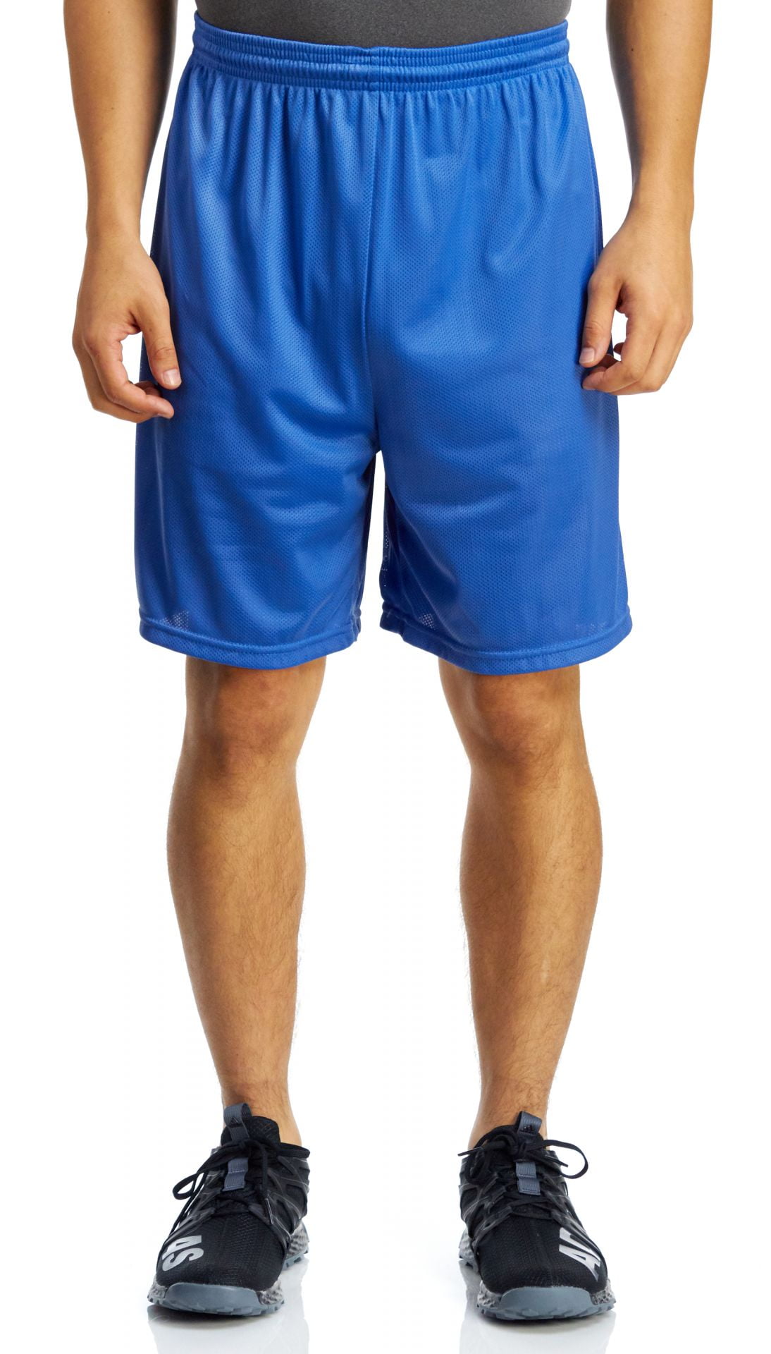 Soffe Men's Nylon Mesh Shorts, Royal, Small - Walmart.com