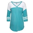 Soffe Women's Fan Crew V-Neck Jersey - 3053V - Walmart.com