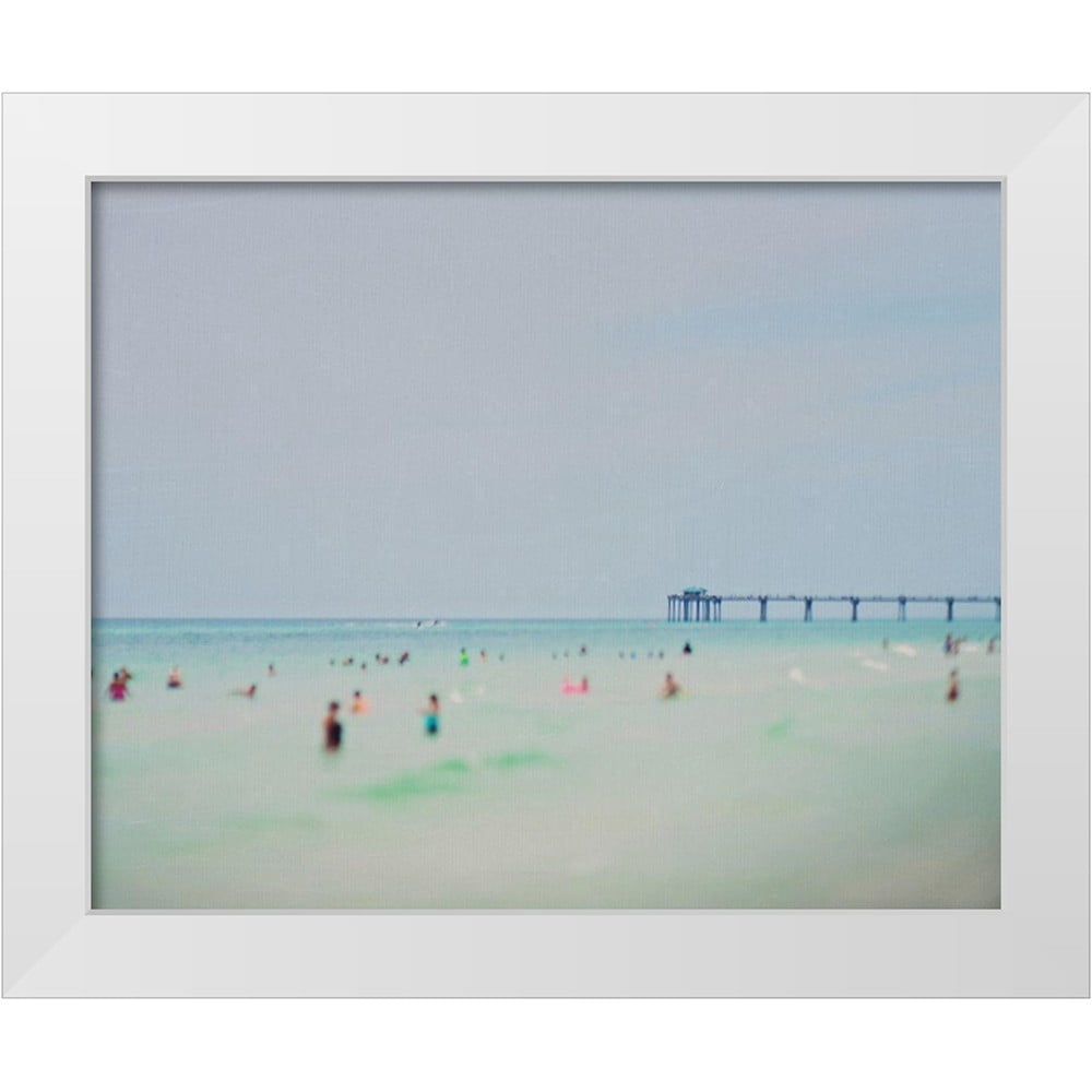 Soffia, Myan 14x12 White Modern Wood Framed Museum Art Print Titled ...