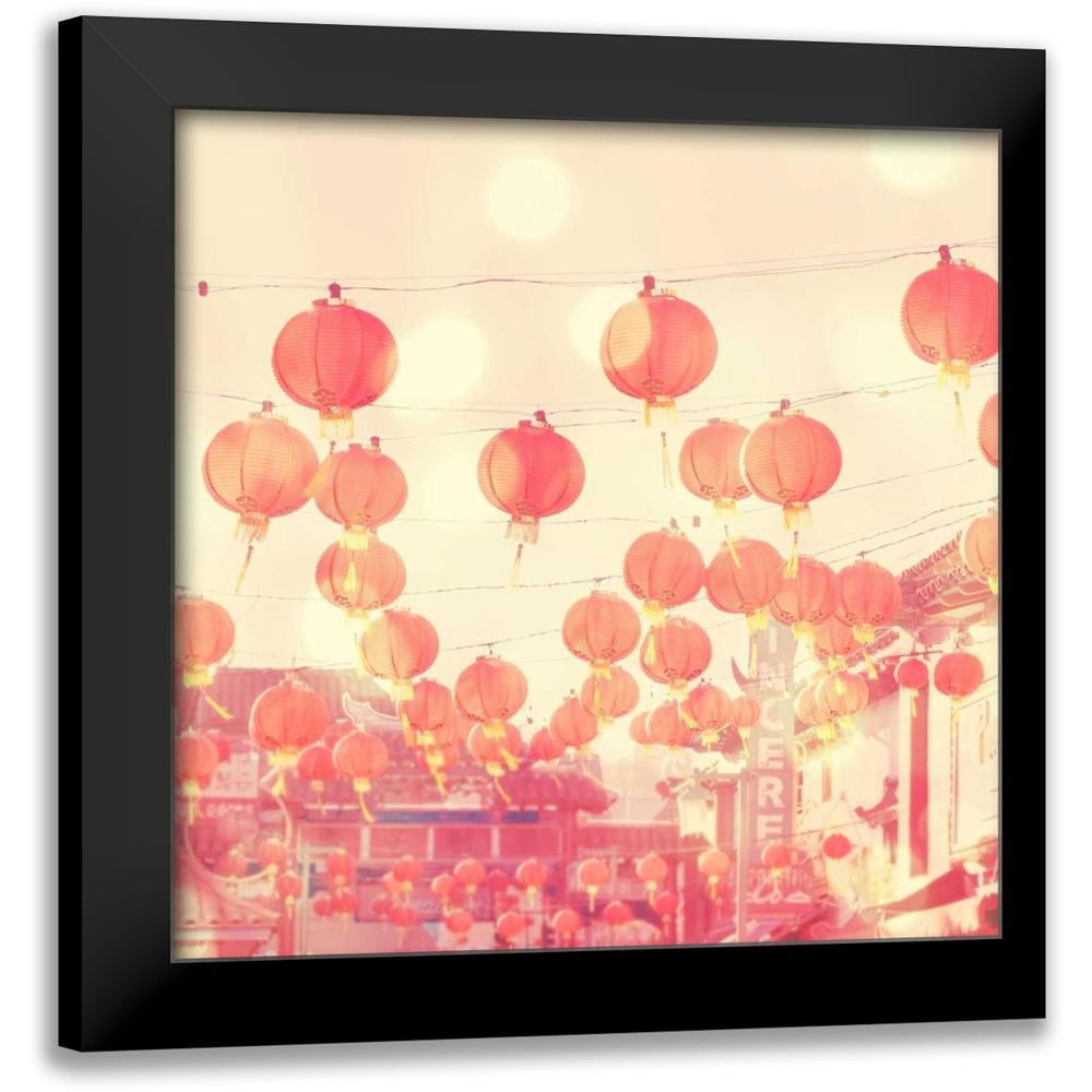 Soffia, Myan 15x15 Black Modern Framed Museum Art Print Titled ...