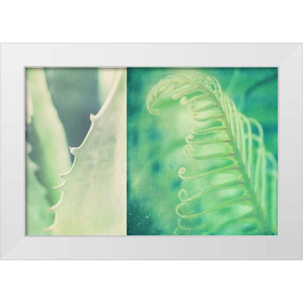 Soffia, Myan 18x13 White Modern Wood Framed Museum Art Print Titled ...