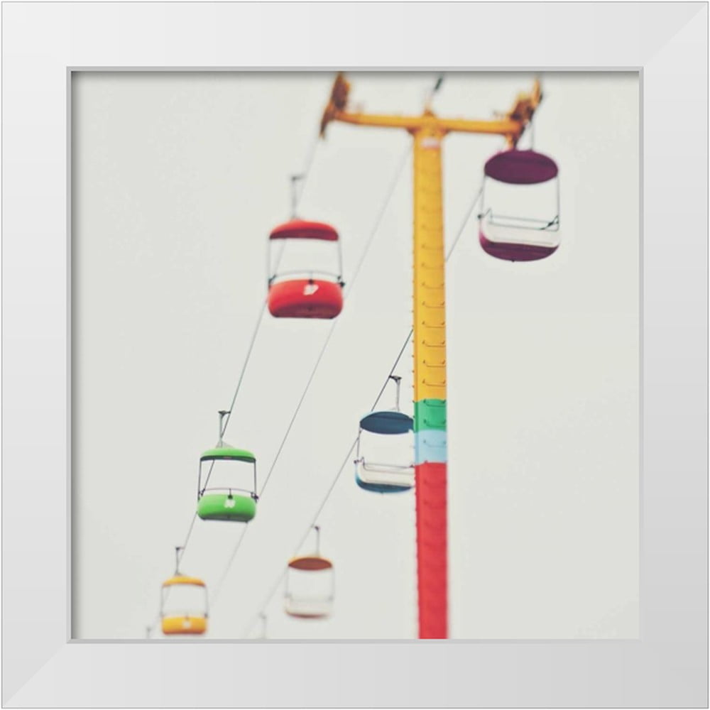 Soffia, Myan 20x20 White Modern Wood Framed Museum Art Print Titled ...