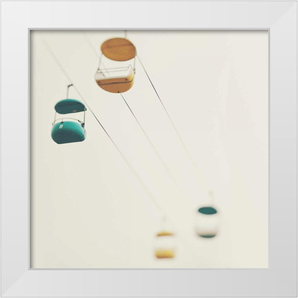 Soffia, Myan 26x26 White Modern Wood Framed Museum Art Print Titled ...