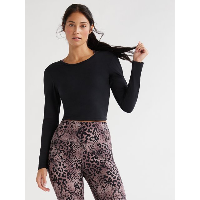 Sofia Active Women's Super Soft Twist Back Top, Sizes XS-2XL - Walmart.com