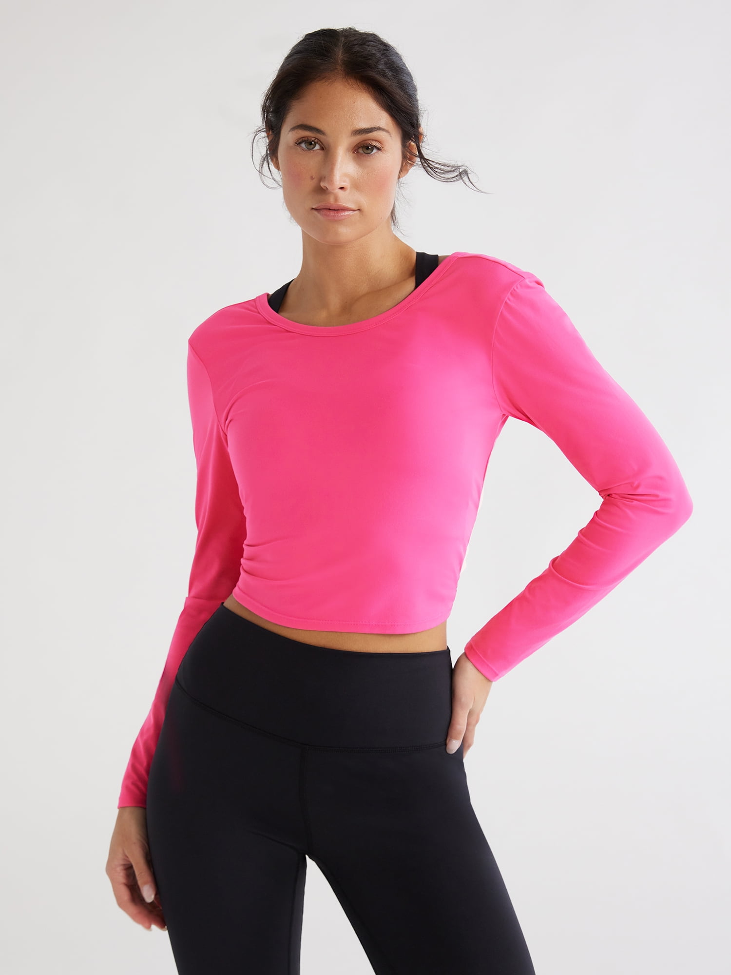 Sofia Active Women's Super Soft Twist Back Top, Sizes XS-2XL - Walmart.com