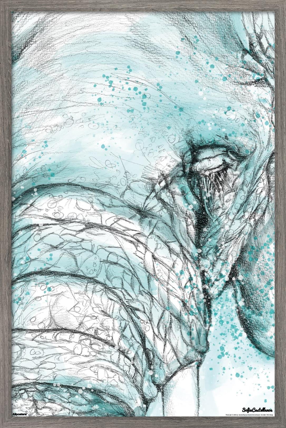 Sofia Castellanos - The Mighty Wall Poster, 22.375" x 34" Framed - Walmart.com