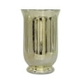 Sofia Home Mercury Glass Hurricane Candle Holder, Gold, Medium - Walmart.com