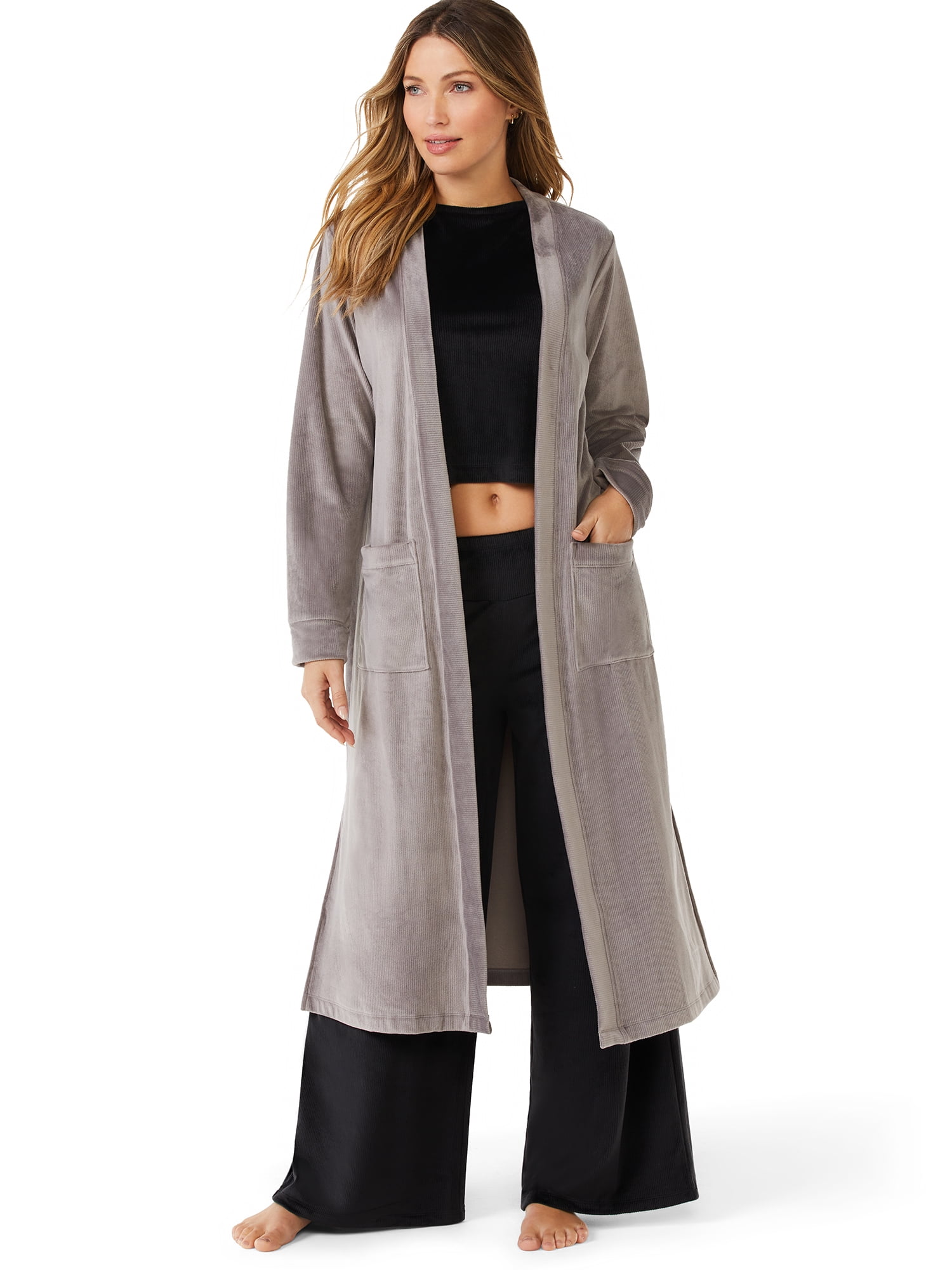 Sofia Intimates by Sofia Vergara Women's and Women's Plus Size Velour ...