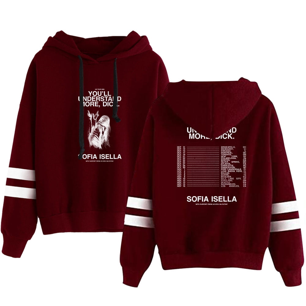 Sofia Isella Tour 2025 Hoodies Merch For Men/Women Unisex Winter Long Sleeve Hooded Pullover ...