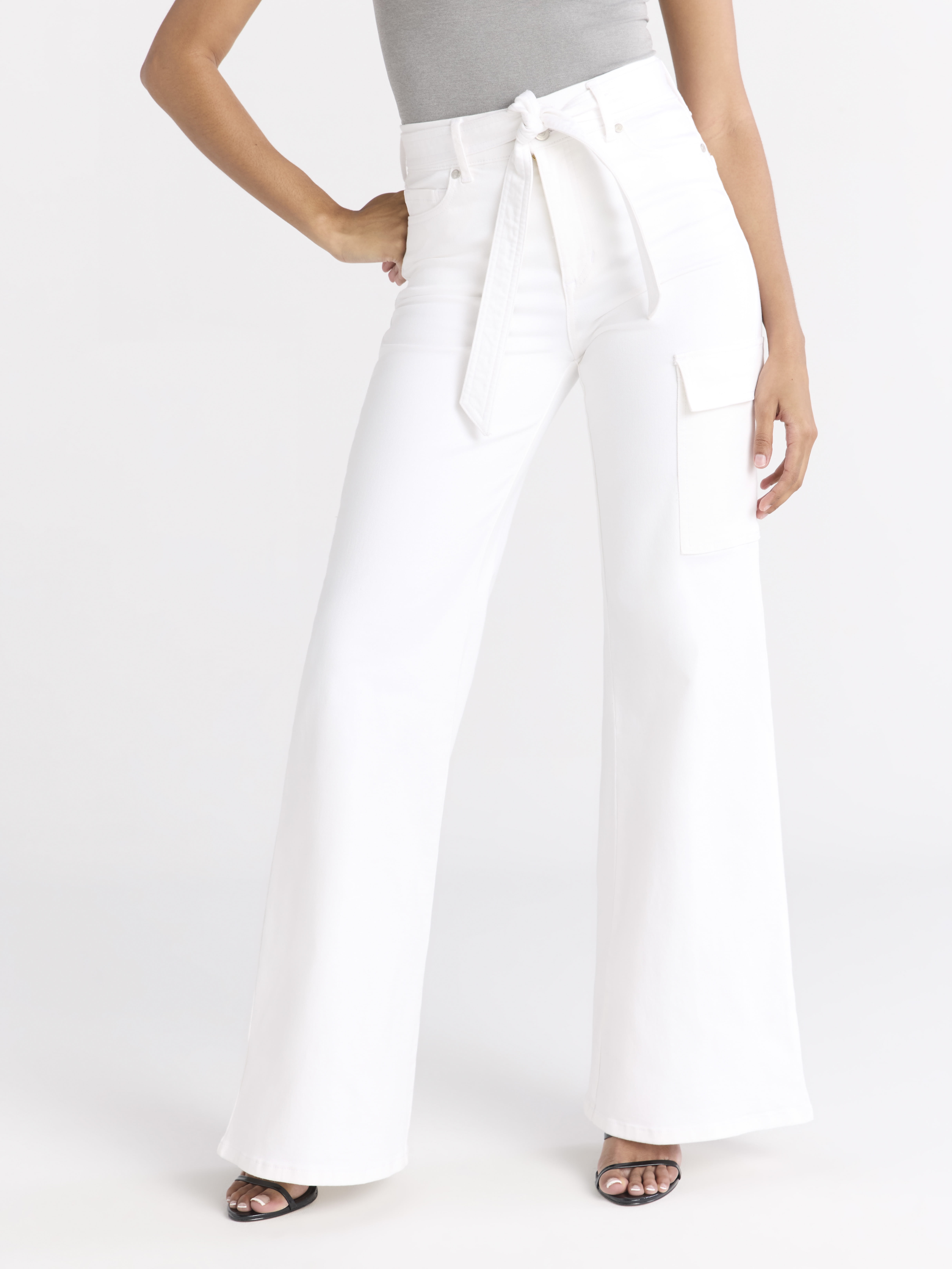 Sofia by Sofia Vergara Women's and Women's Plus Margot Wide Leg High ...