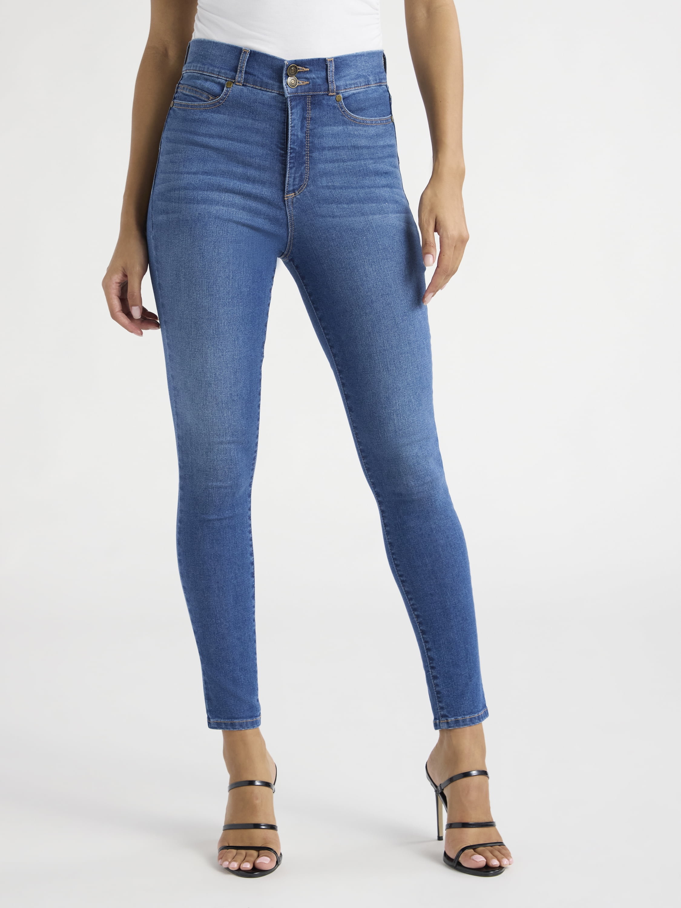 "Sofia Jeans Skinny High-Rise Ankle Jeans for Women and Plus Sizes, 25 ...