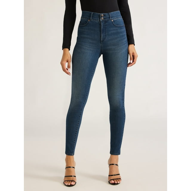 Sofia Jeans Women's and Women's Plus Eva Contouring Skinny High Rise ...