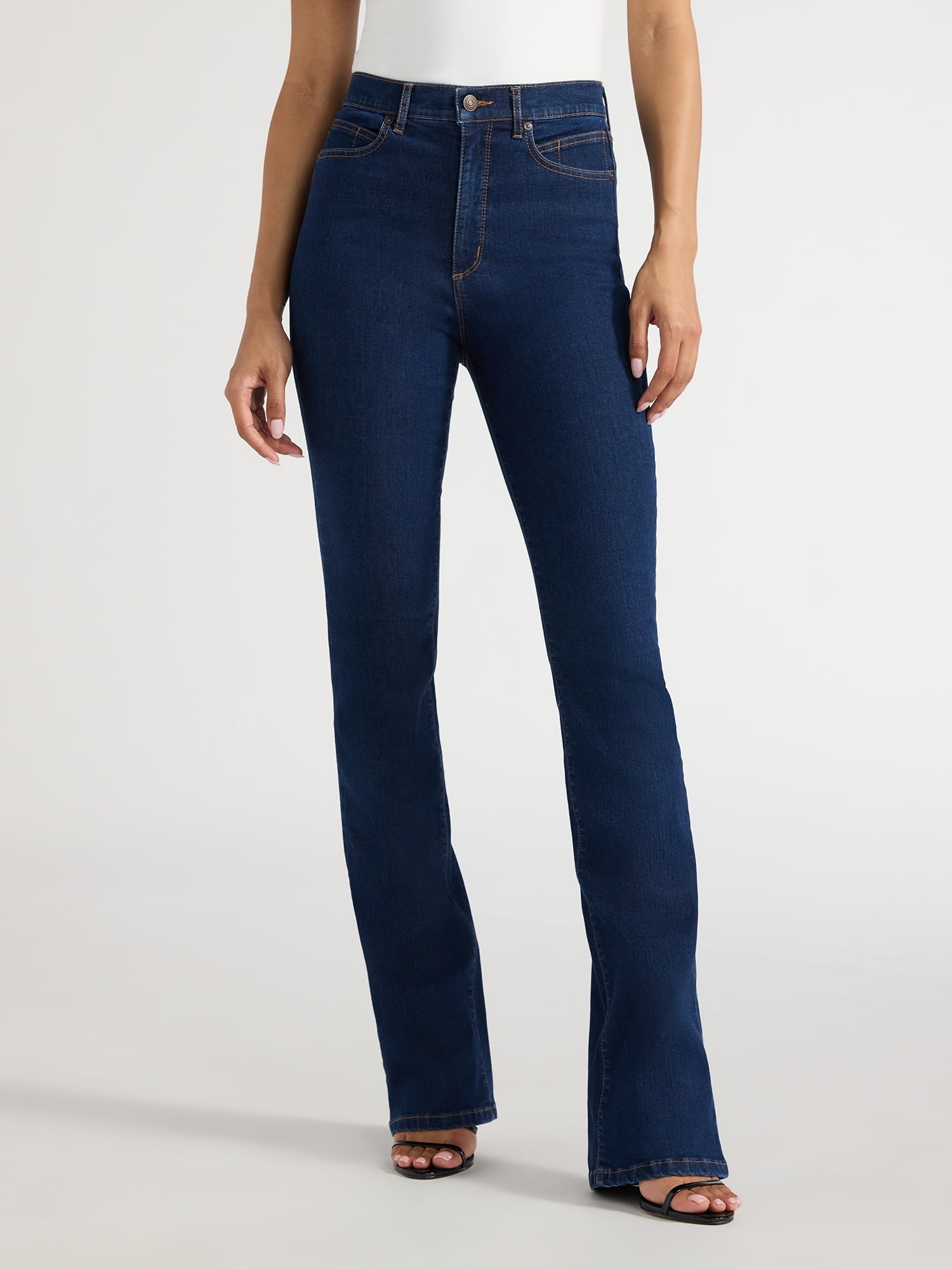 Sofia Jeans Women's Marisol Curvy Bootcut Super High Rise Jeans, 32.5 ...