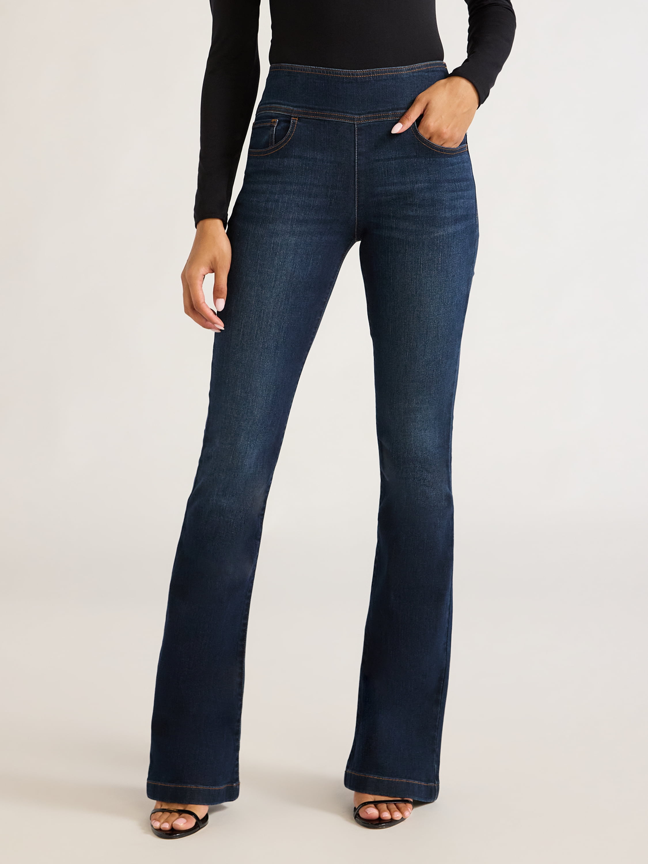 Sofia by Sofia Vergara Women's and Women's Plus Melisa Flare High Rise ...