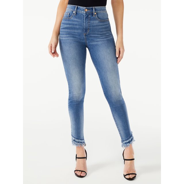 Sofia Jeans Women's Rosa Curvy High Rise Cha Cha Ankle Jeans - Walmart.com