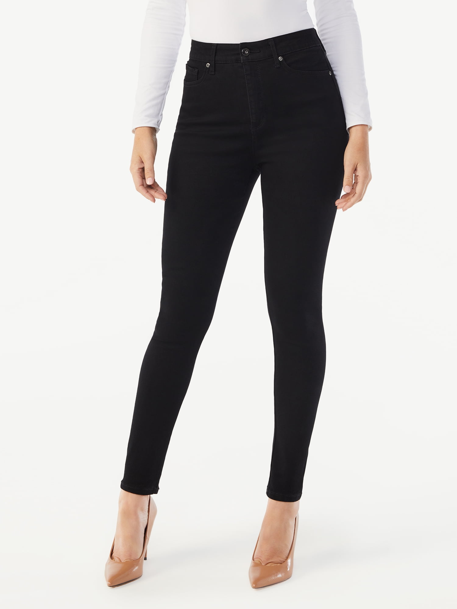 Sofia Jeans Women's Rosa Curvy Scuba Skinny Super High Rise Seamless ...