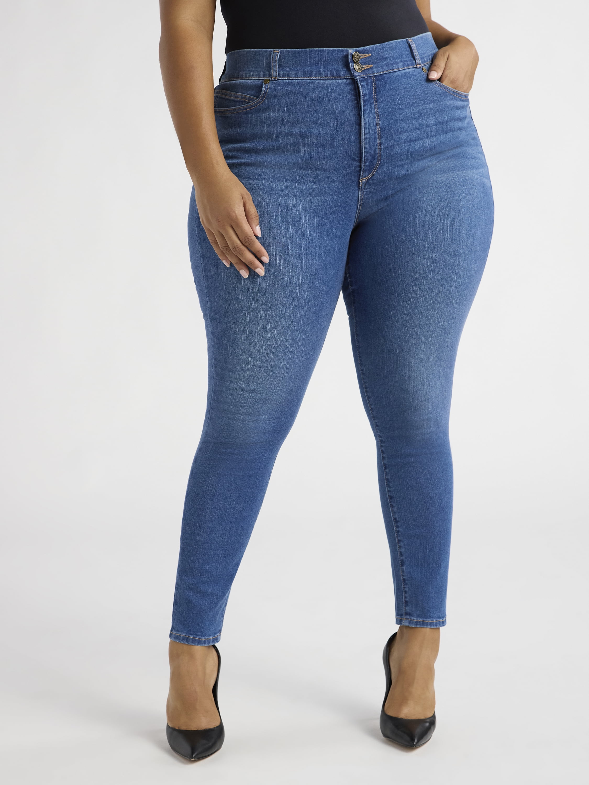 Sofia Jeans women's Skinny Ankle High Rise Jeans - Walmart.com