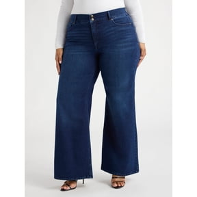 Levi Strauss Signature Women's and Women's Plus High Rise Bootcut Jeans ...