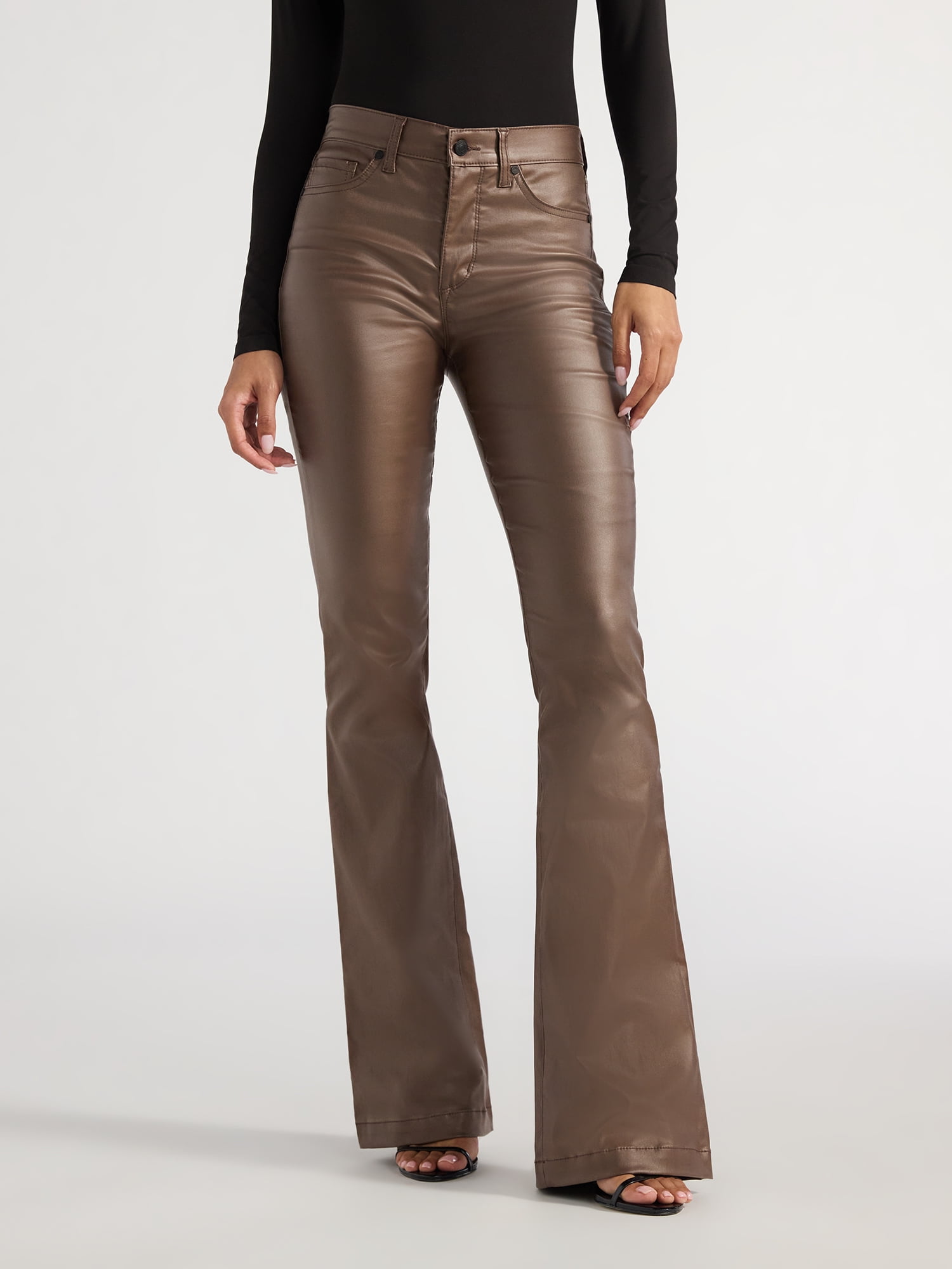 Sofia Jeans Women's and Women's Plus Melisa Flare High Rise Jeans ...