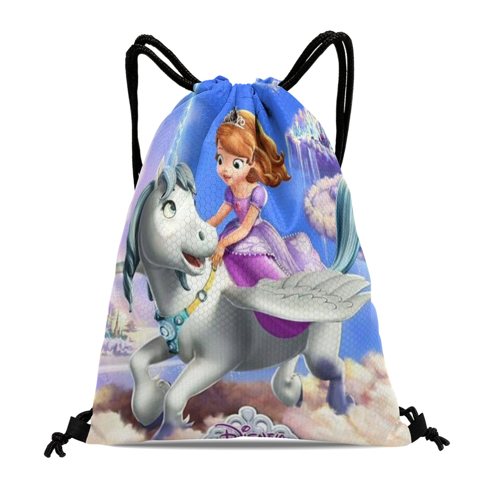 Sofia Princess Drawstring Gym Bag:Waterproof and perfect for hiking ...
